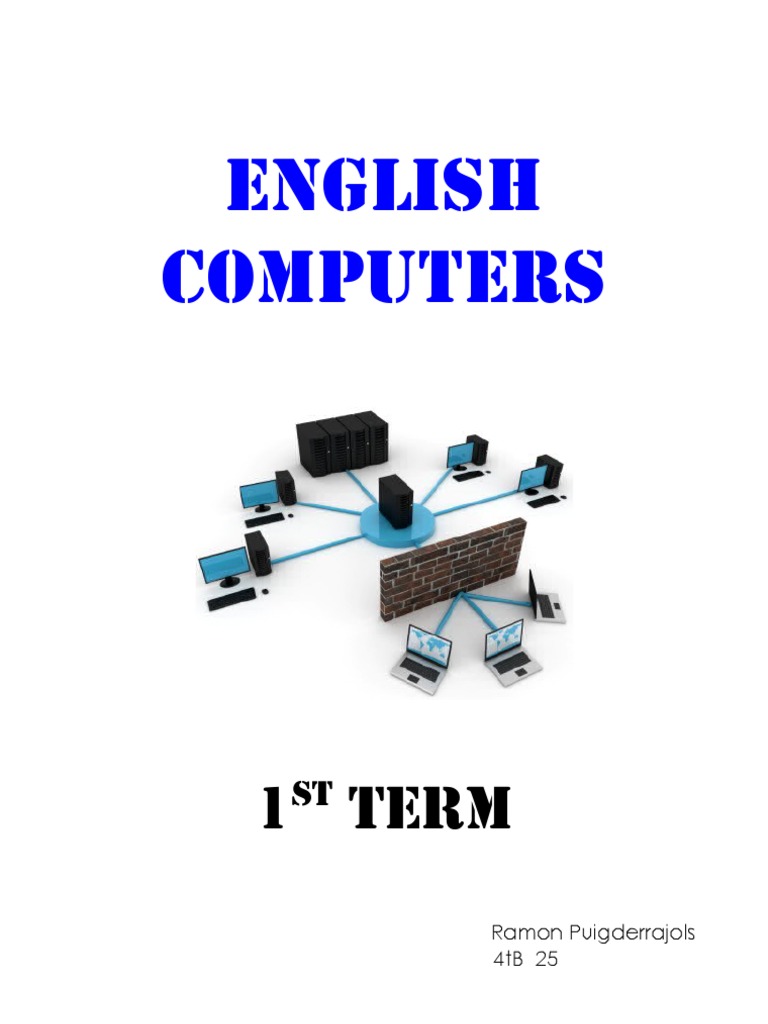 English Computers: 1 Term | PDF | Software | Media Technology