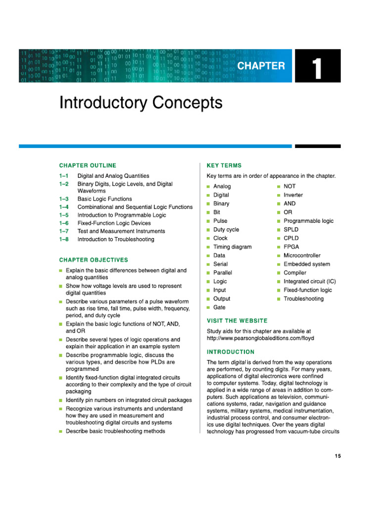 Introductory Concepts DLD | PDF