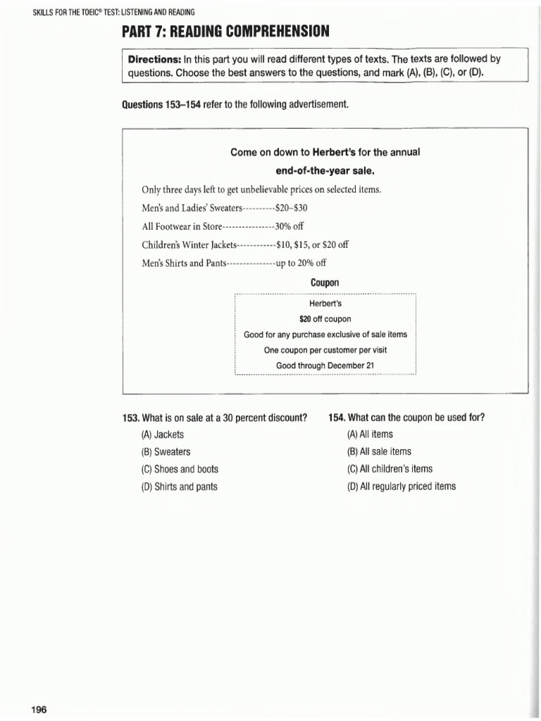 Reading Comprehension Homework 2 | PDF | Limousine | Dieting