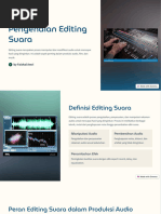 Dasar-Dasar Pengolahan Suara Dalam Audio Engineering | PDF