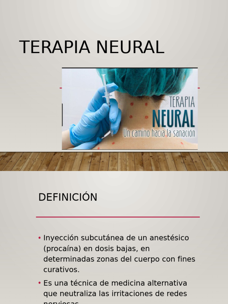 Terapia Neural | PDF | Sistema nervioso | Dolor