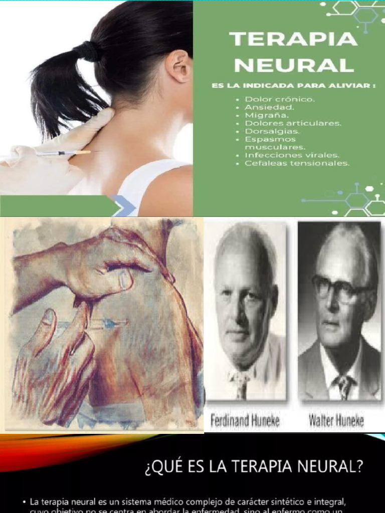 Clase de Terapia Neural | PDF