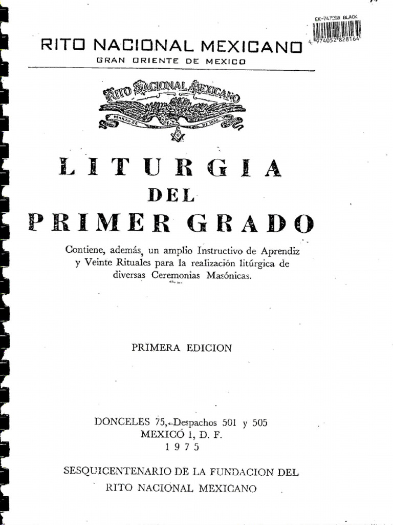 Liturgia Primer Grado RNM | PDF