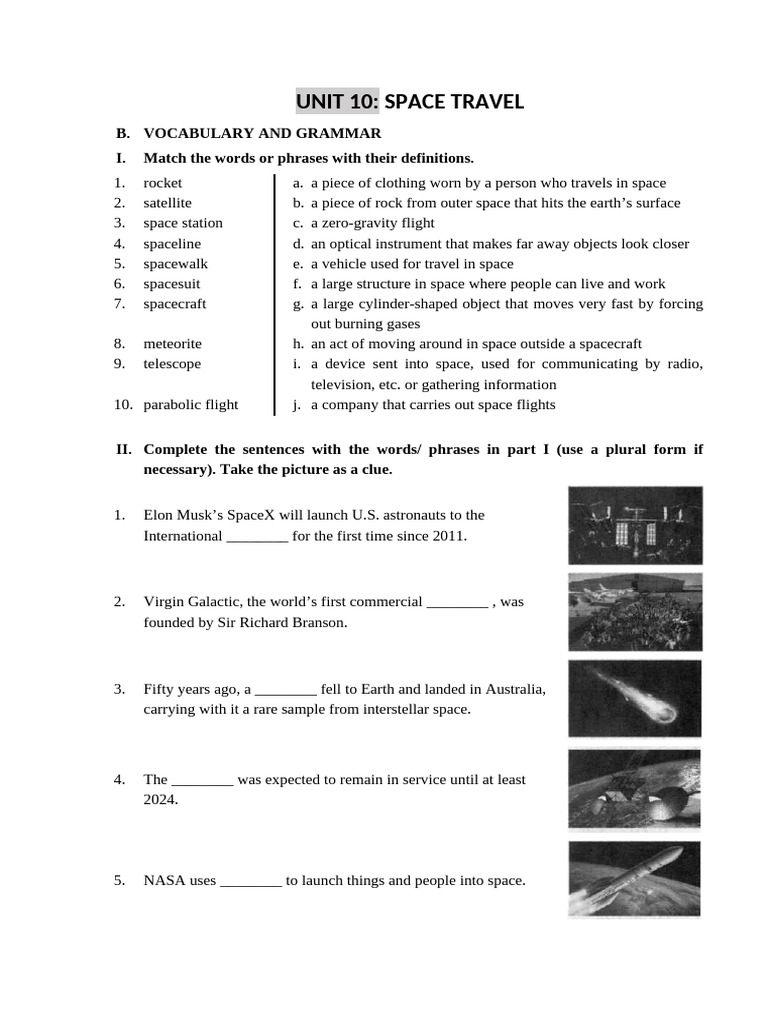 Becoming an Astronaut: Key Concepts | PDF | International Space Station ...
