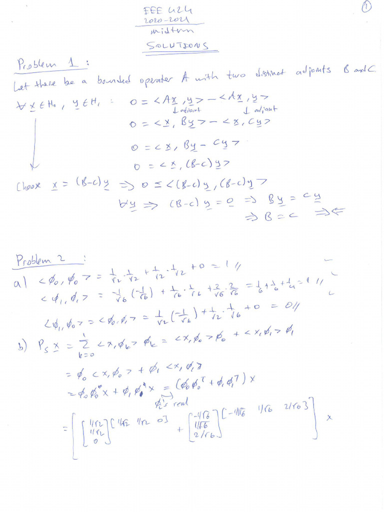 MT Solutions PDF | PDF