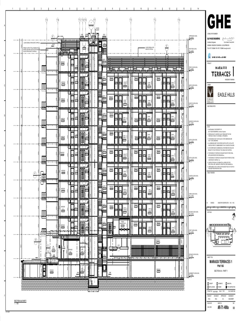 AR-T1-400a-SECTION A-A - PART 1 | PDF
