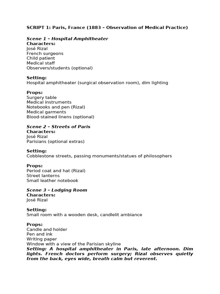 Rizal in France and Germany 1883 1886 | PDF