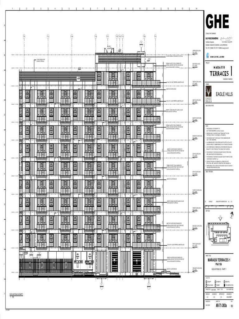 AR-T1-303a-ELEVATIONS 03 - PART 1 | PDF | Building | Building Technology