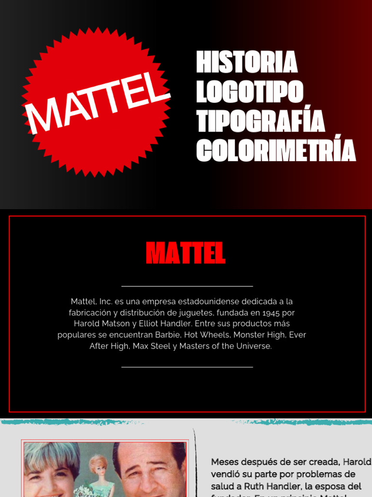 Mattel | PDF | Marcas de juguetes | Fabricantes de juegos