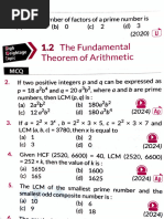 LCM HCF Prime Factorisation Worksheet | PDF