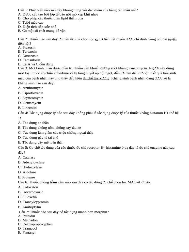 Test UMP (đáp án đề 2) | PDF