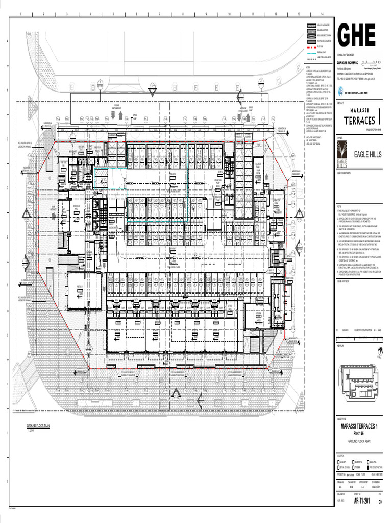 Ar-T1-201-Ground Floor Plan | PDF | Building | Building Engineering