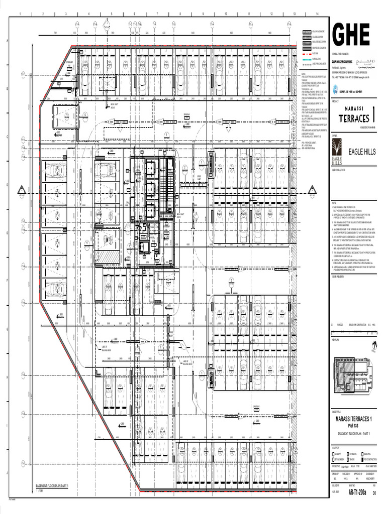 AR-T1-200a-BASEMENT FLOOR PLAN - PART 1 | PDF | Real Estate | Building ...