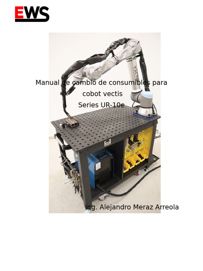 Cambio de consumibles para cobot Vectis | PDF