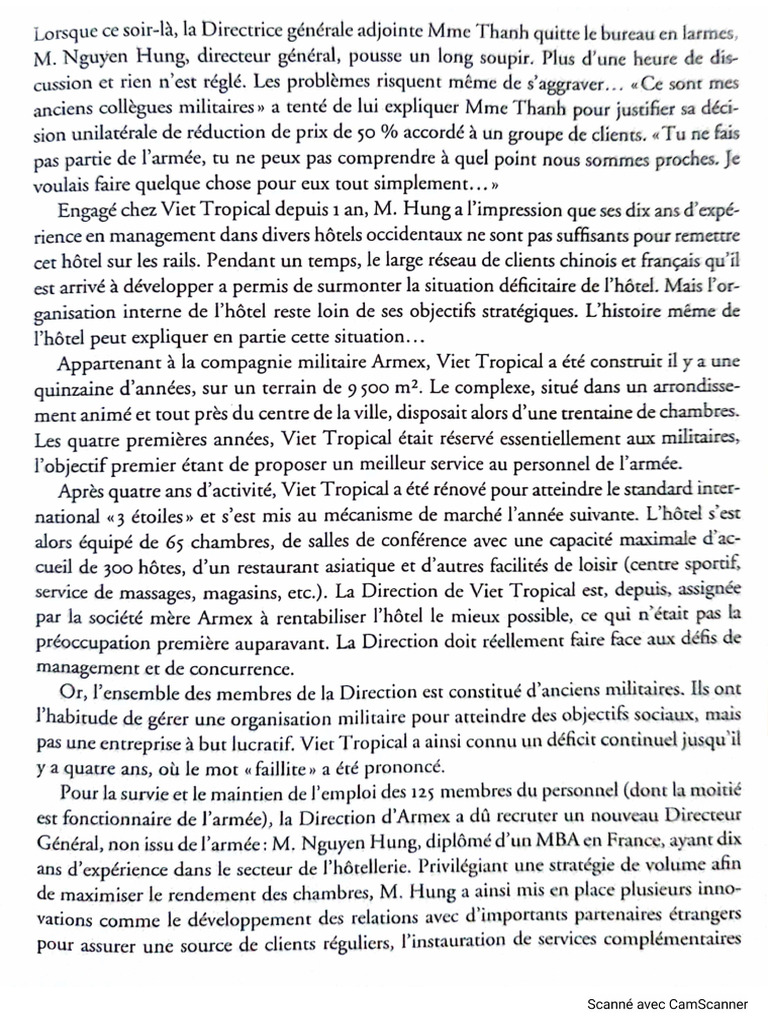 Examen GRH Cas | PDF