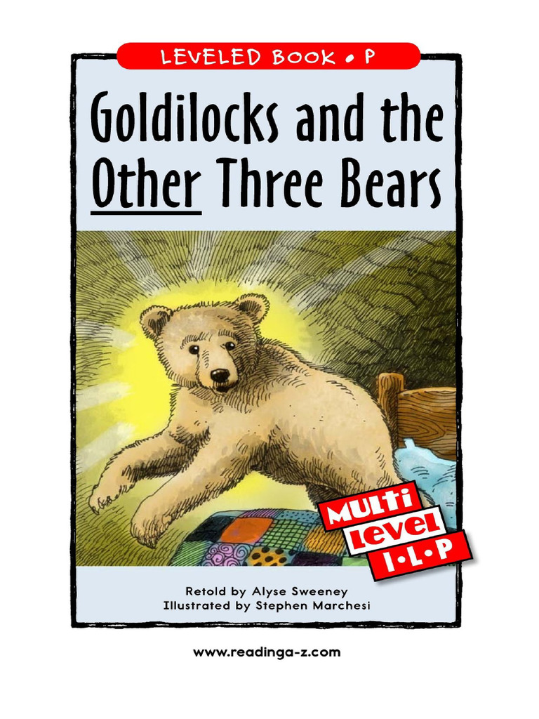 Goldilocks and The Other Three Bears | PDF