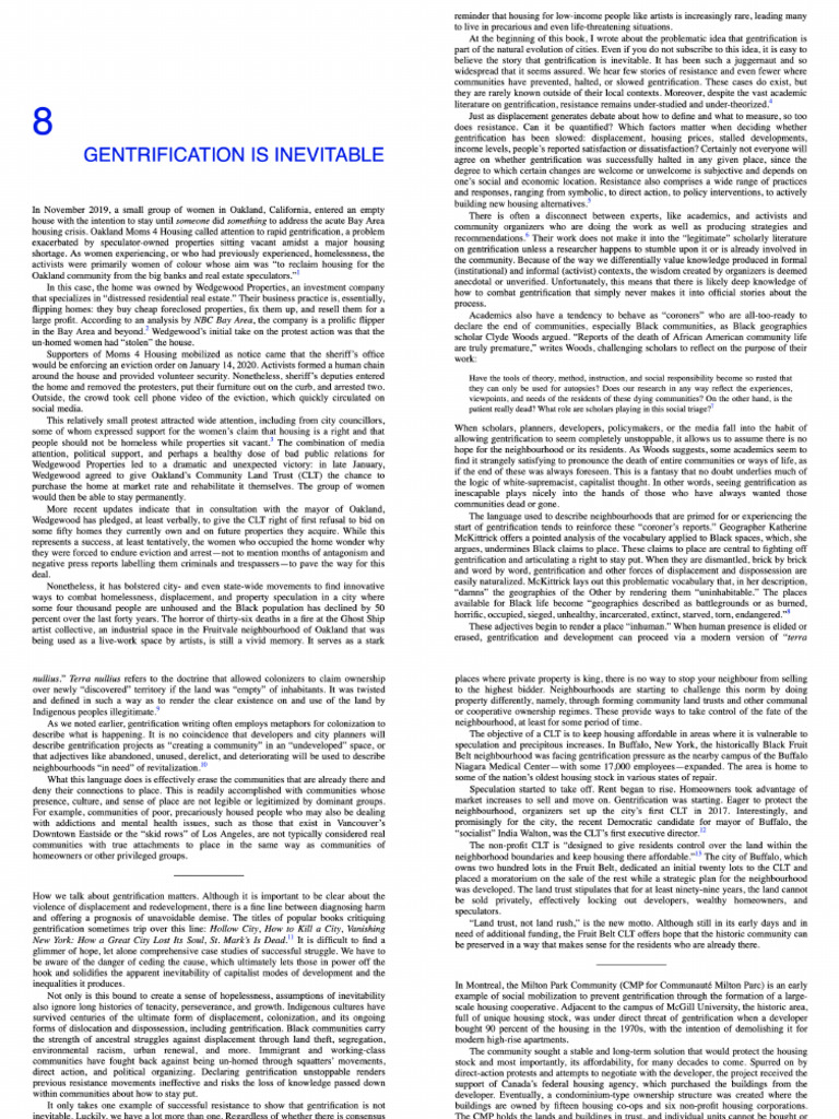 Kern_Gentrification is Inevitable | PDF