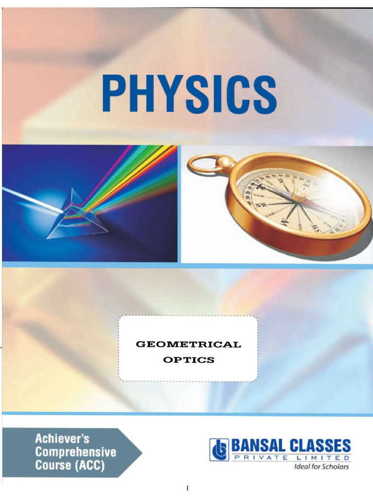 Ometrical Optics | PDF