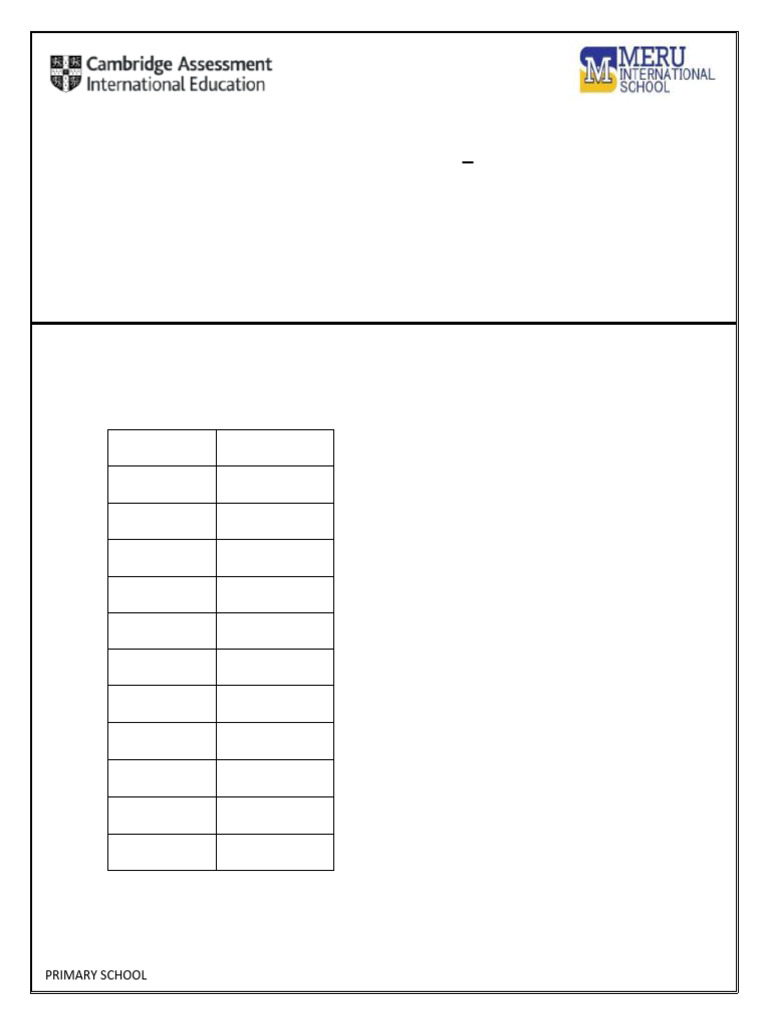 Grade 1 English Assessment Scheme | PDF | Languages | Foreign Language ...