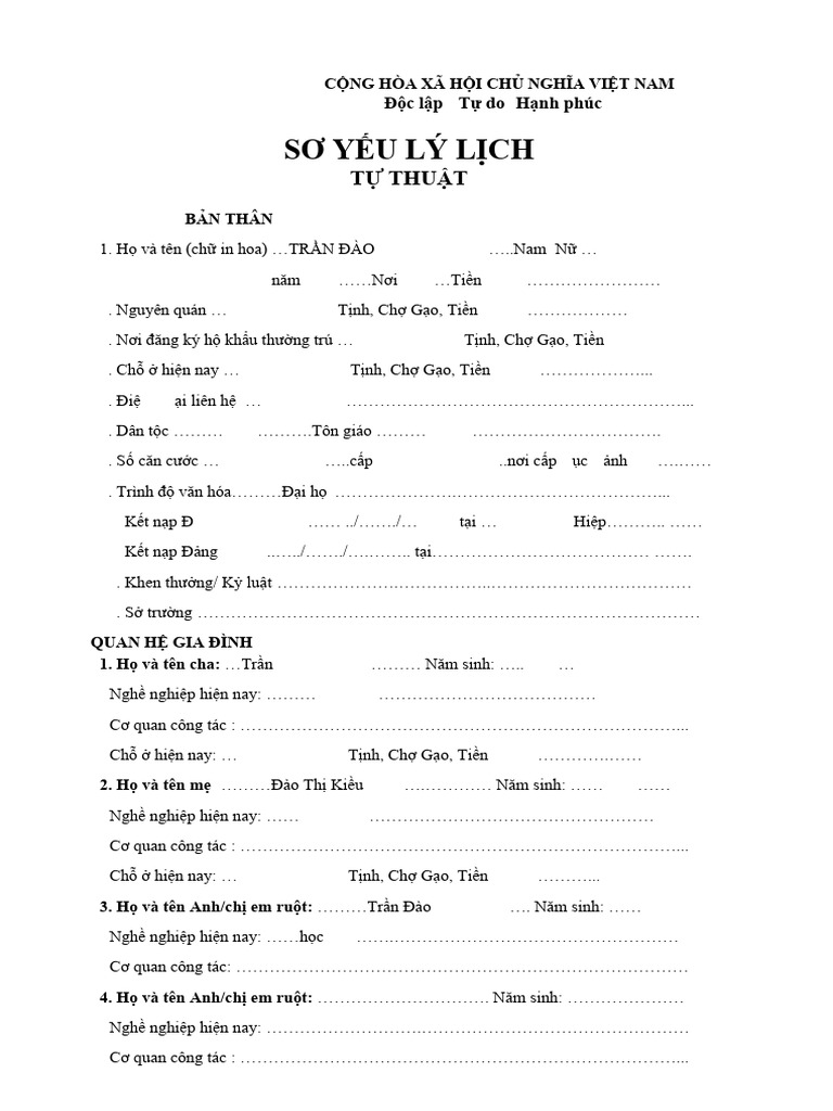 Hồ Sơ Ứng Tuyển Quỹ Học Bổng Niềm Tin PTSC | PDF