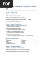 Cambridge Science Book 8 Notes and Solutions | PDF