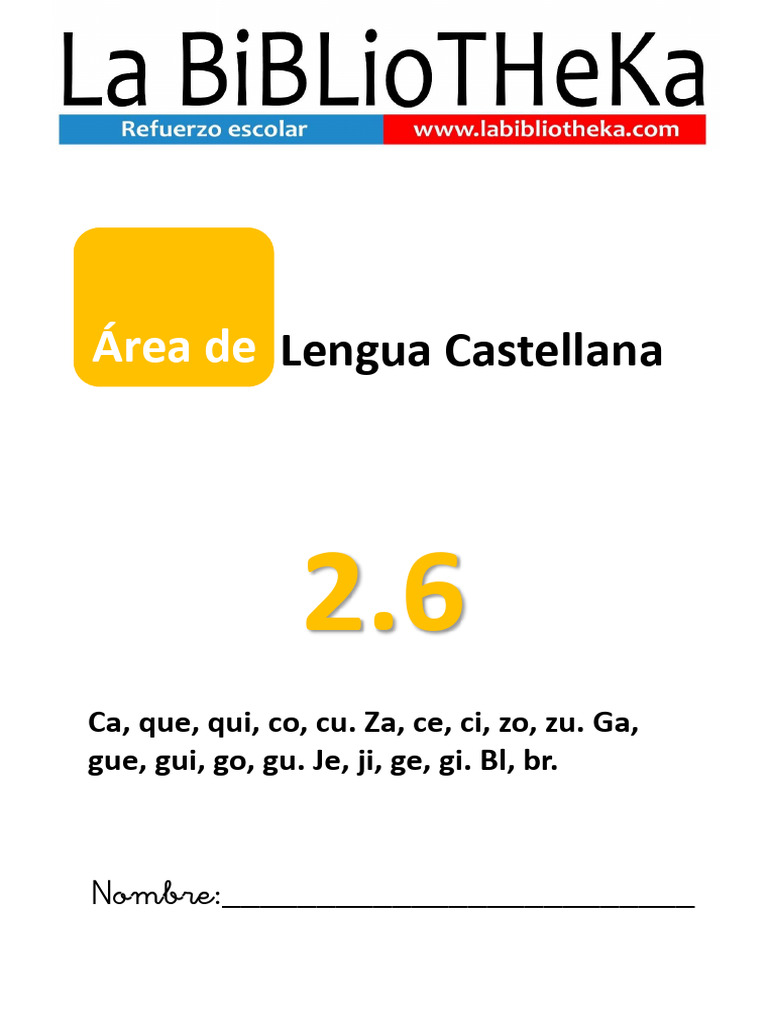 2.6 CA,Za,Ga,Je,Bl, Br | PDF | Tipología Lingüística | Gramática