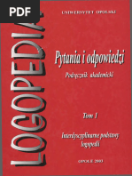 Styczek I. - Logopedia | PDF