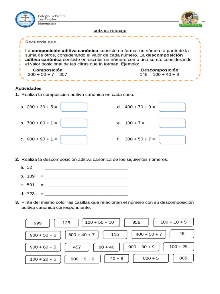 1 Composicion y Descomposicion | PDF