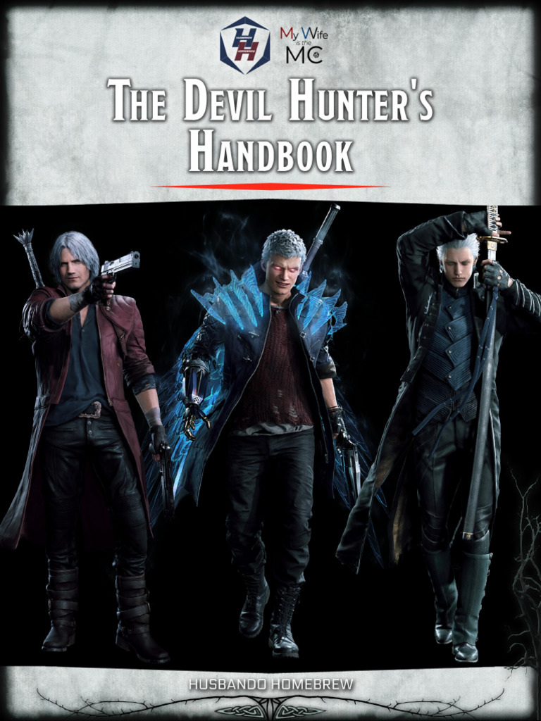 Husbando Homebrew - Devil Hunter's Handbook - v2 - GM Binder | PDF