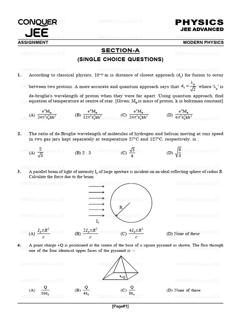 Modern Physics ASSIGN - Student | PDF | Radioactive Decay | Neutron