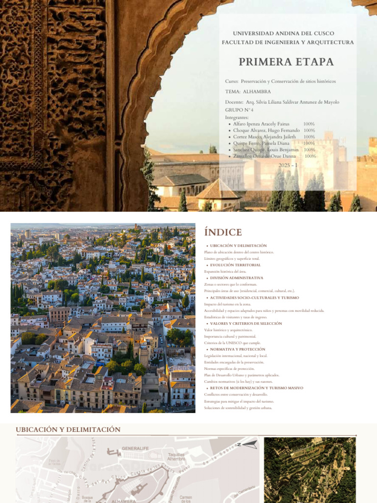 PRIMERA ETAPA (1) - Compressed | PDF | Granada | Turismo