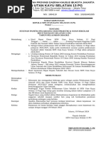 SK Susunan Panitia Pelaksana Anbk 2024-2025-1 | PDF