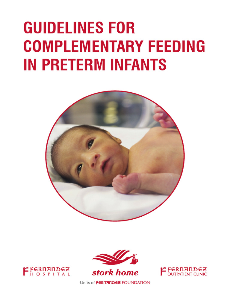 Complementary Feeding Guidelines for Preterm Infants | PDF | Preterm ...