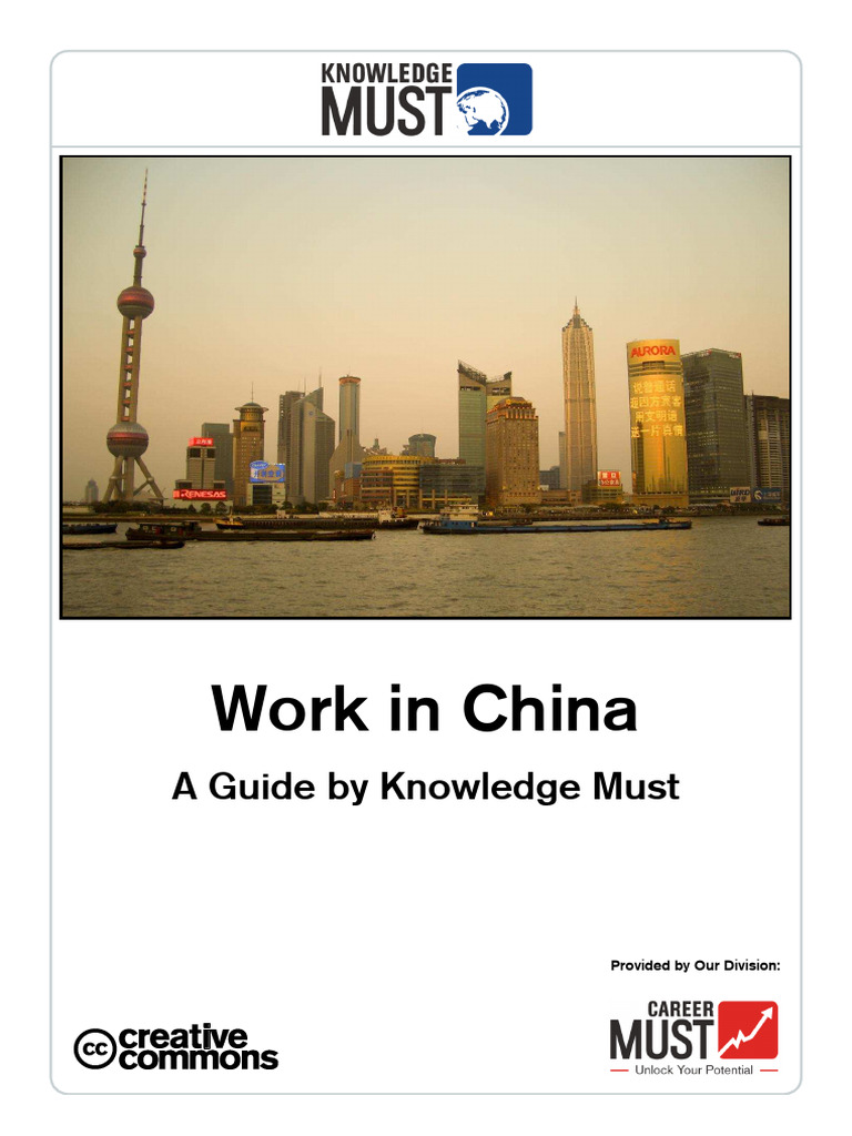 Work in China A Guide by Knowledge Must | PDF | China | World Politics