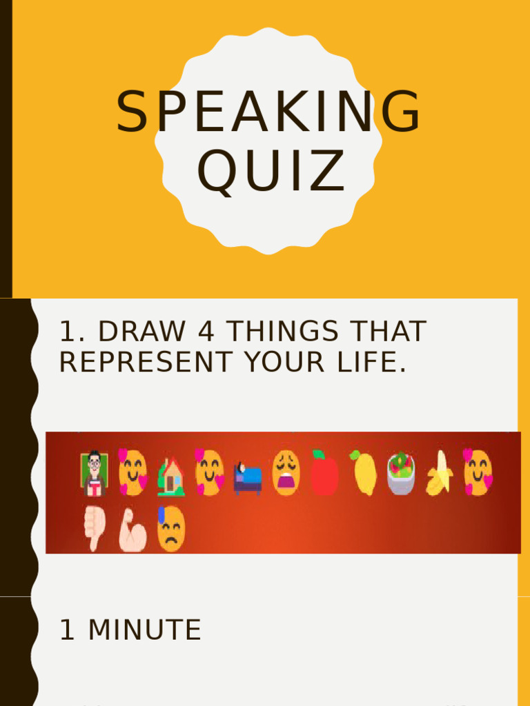Speaking Emojis | PDF