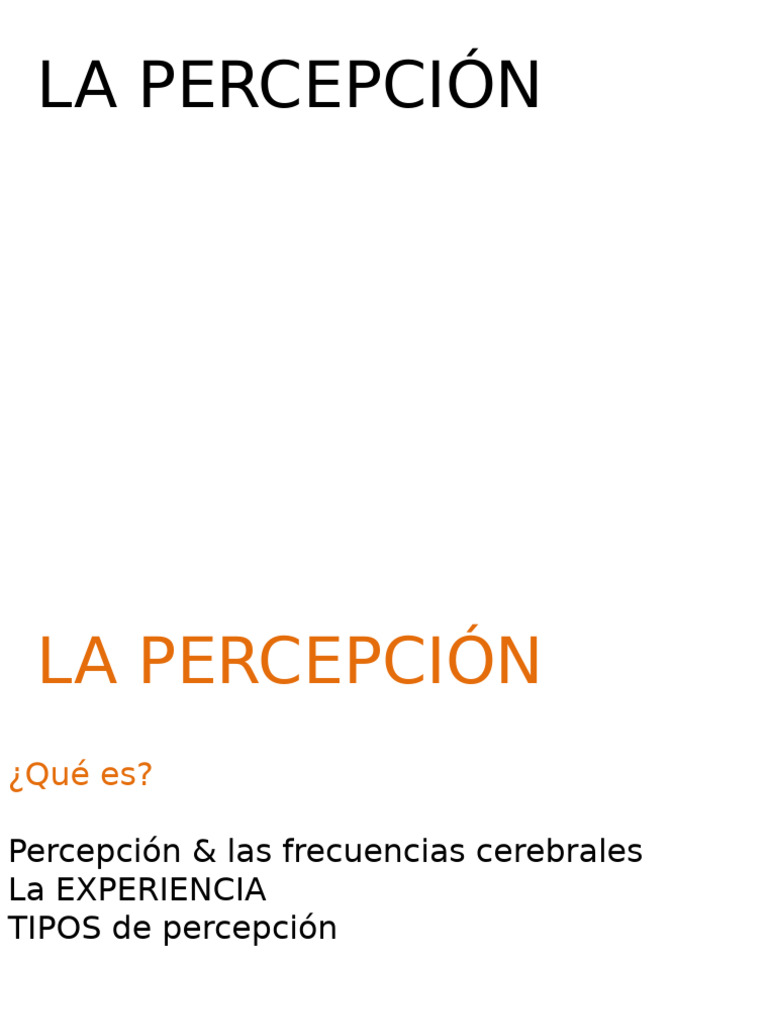 PERCEPCIÓN gestalt | PDF | Percepción | Sentidos