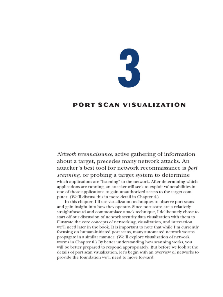 Security Data Visualization Graphical Techniques f... ---- (3 Port Scan Visualization) | PDF ...