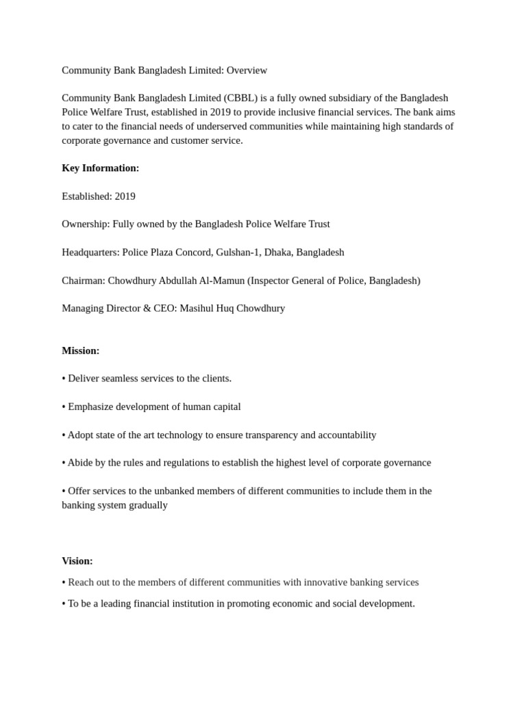 Community Bank | PDF