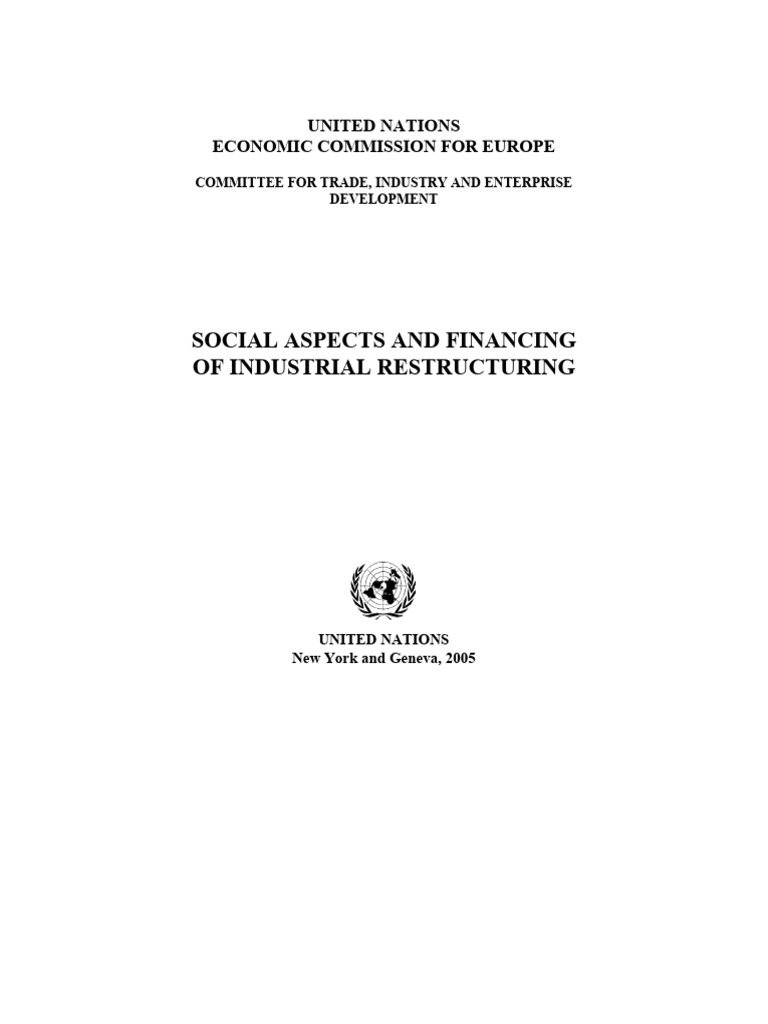 Social Aspects and Financing of Industrial Restructuring | PDF | Layoff ...