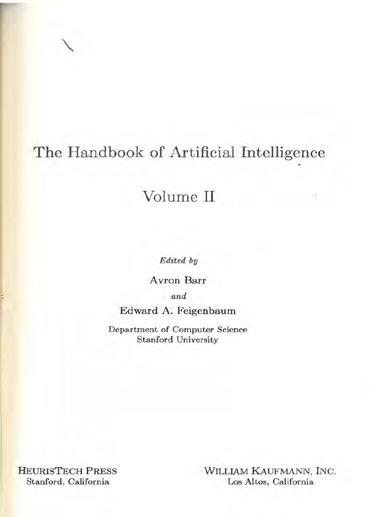 AI Handbook: Programming & Applications | PDF | First Order Logic ...