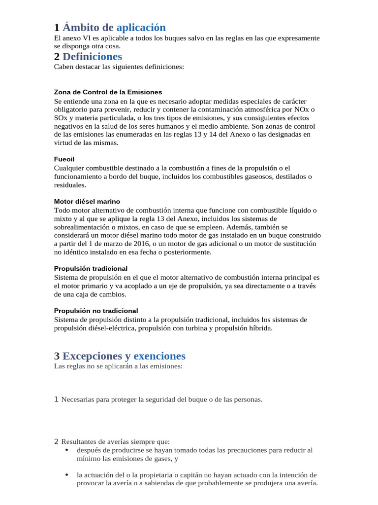 Modulo 1 Anexo VI MARPOL | PDF | Propulsión de naves espaciales | Motores