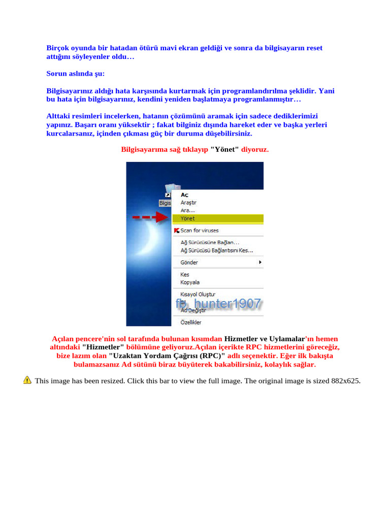 Mavi Ekran Iptal | PDF