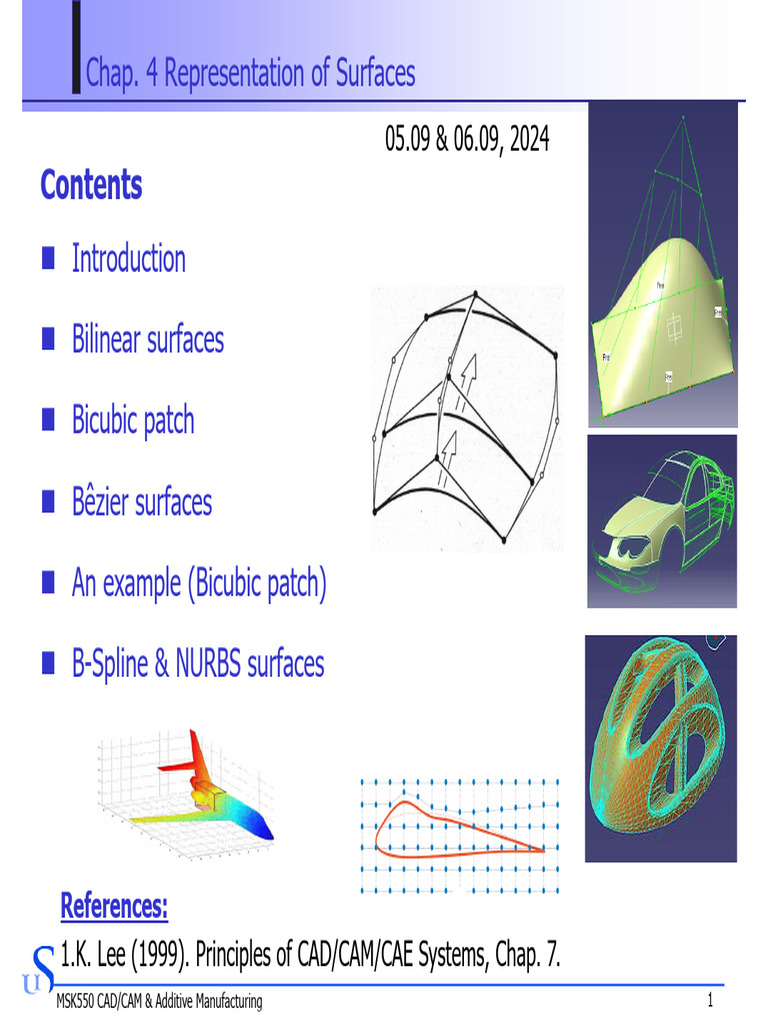 Bilinear and Bicubic Surface Modeling | PDF | Mathematical Physics ...
