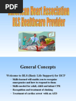 Basic Life Support | PDF | Cardiopulmonary Resuscitation | Cardiac Arrest