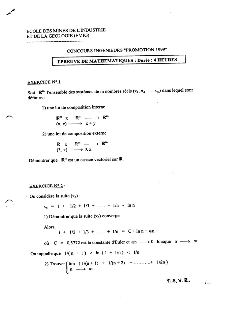 Mat IG 1999 p1 | PDF