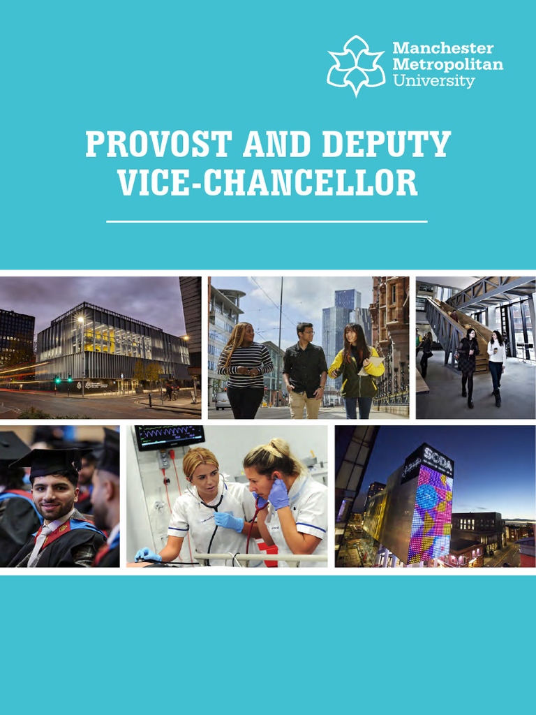 Provost Role at Manchester Met University | PDF | Provost (Education)