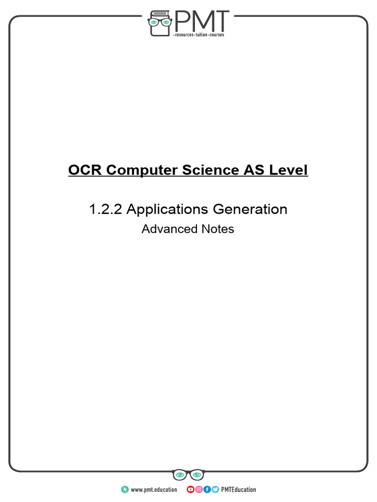 1.2.2. Applications Generation | PDF | Source Code | Proprietary Software