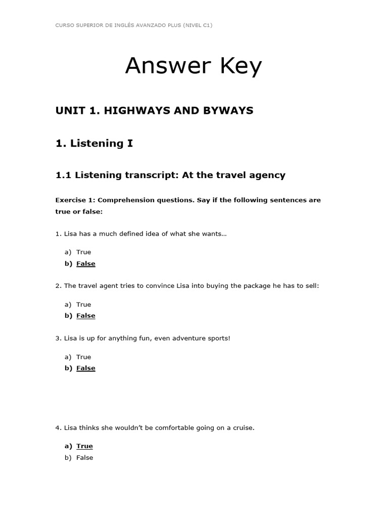 Answer Key Advanced | PDF | Physical Examination | Anemia