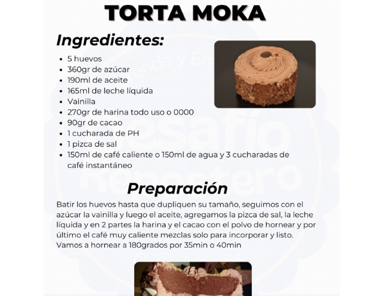 Torta de Moka | PDF