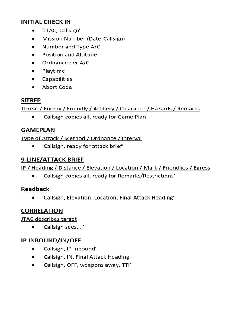 CAS Cheatsheet V2 | PDF